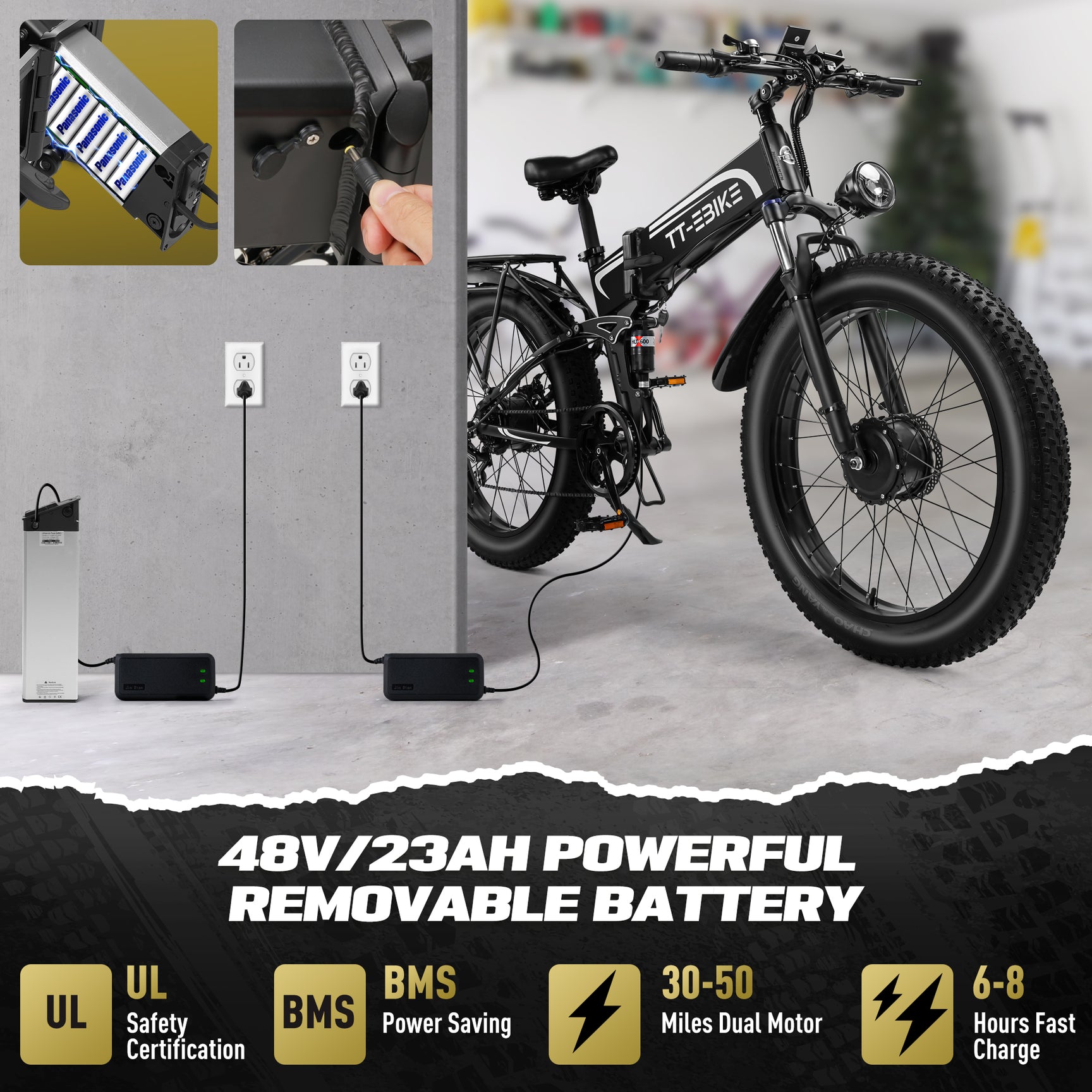 Explore More with Power: The TT-EBIKE 3000W - Ultra-Powerful Dual Motor ...