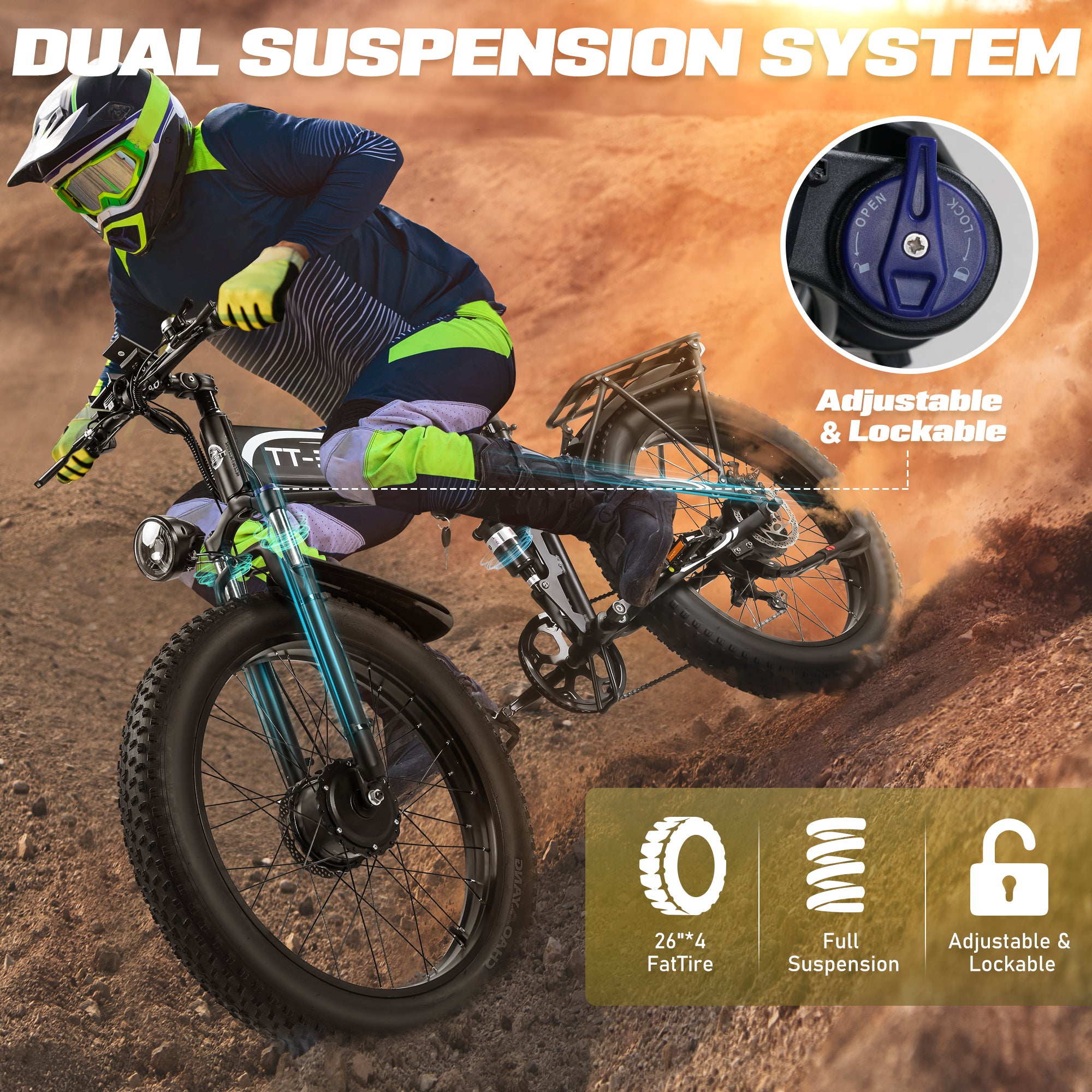 Explore More with Power: The TT-EBIKE 3000W - Ultra-Powerful Dual Motor ...